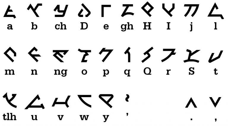 Schrift – Deutsches Klingonisch-Institut